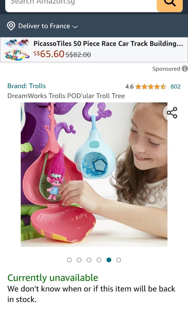 DreamWorks Trolls POD'ular Troll Tree, Hobbies & Toys, Toys & Games on ...