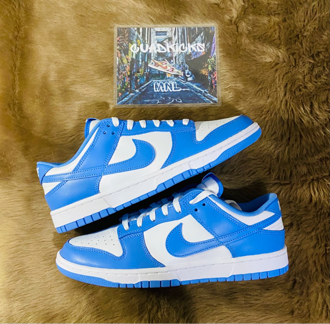 DUNK LOW POLAR BLUE, Men's Fashion, Footwear, Sneakers on Carousell