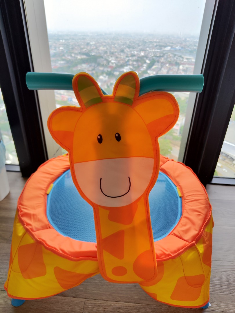 ELC Giraffe Trampolin mothercare kids, Bayi & Anak, Mainan & Baby ...