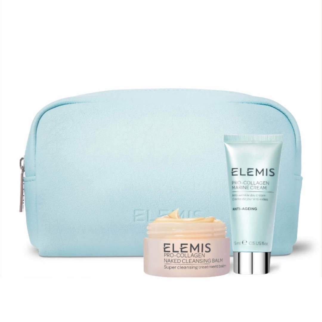 Elemis Pro-Collagen Best Partners Kit - Naked Cleansing Balm & Marine ...