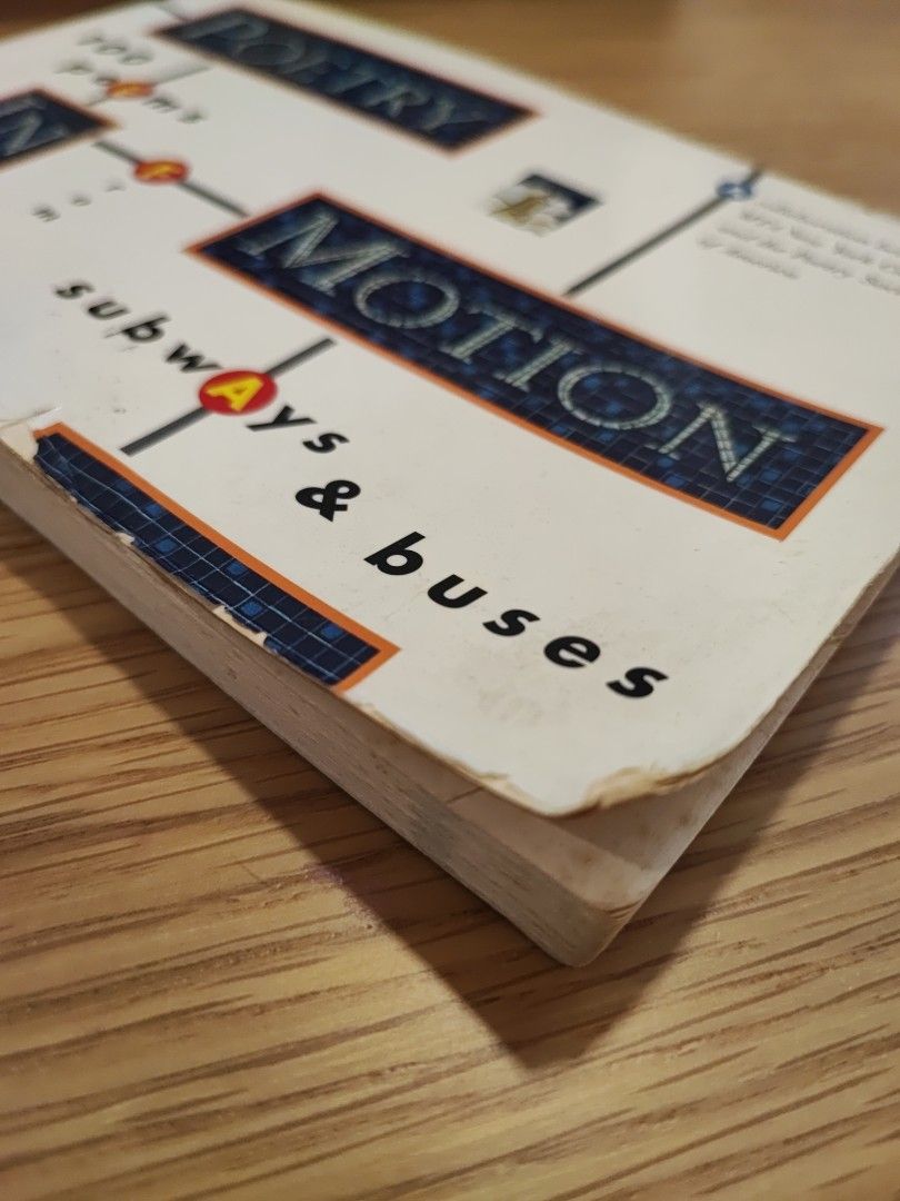 (ENG) Poetry In Motion : 100 Poems From The Subways And Buses, Hobbies ...
