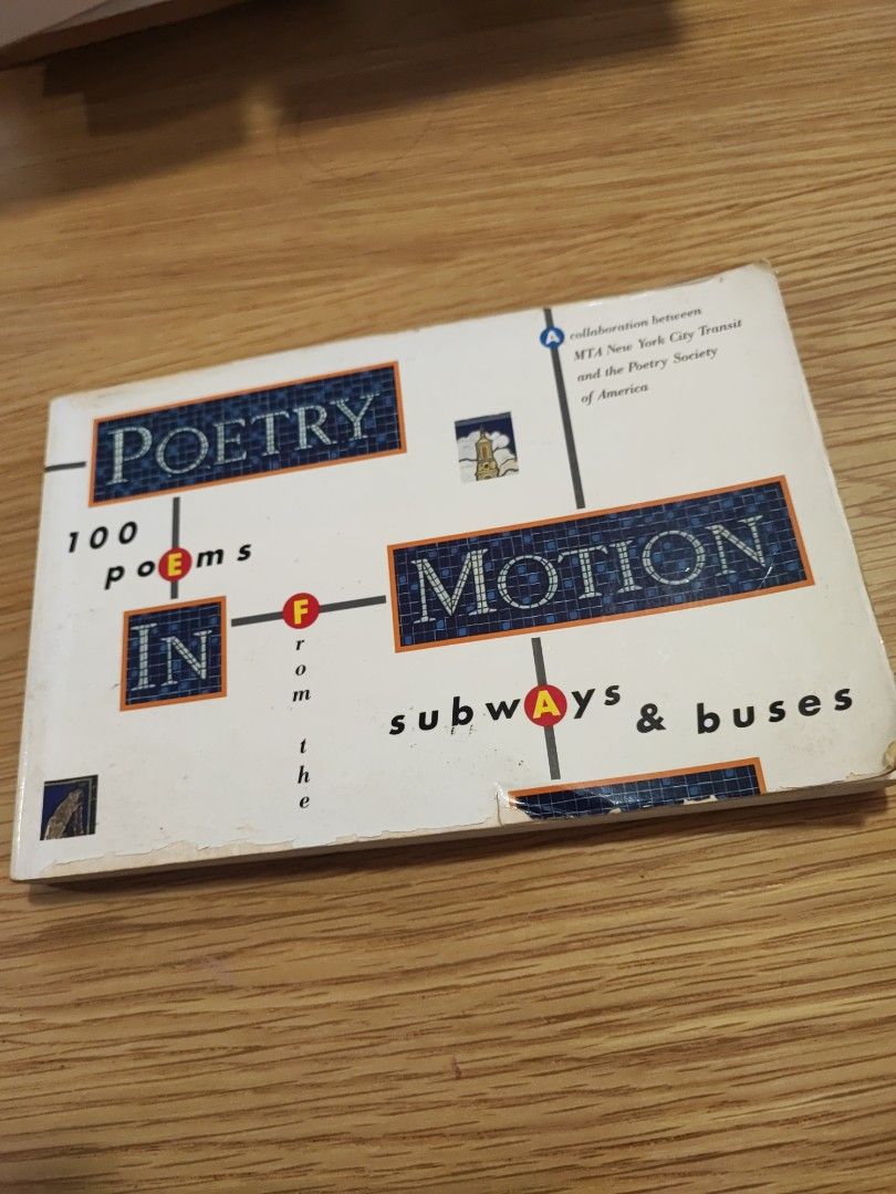 (ENG) Poetry In Motion : 100 Poems From The Subways And Buses, Hobbies ...