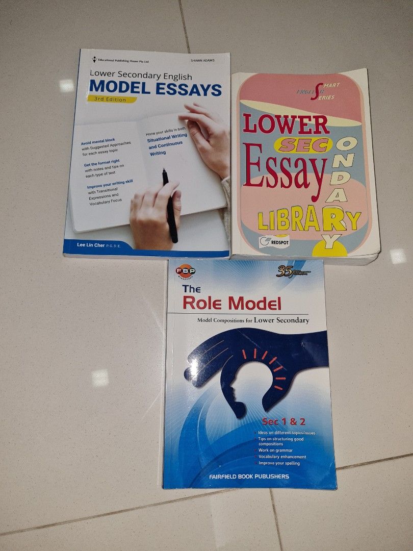 English Model Composition Books for Lower Secondary, Hobbies & Toys ...
