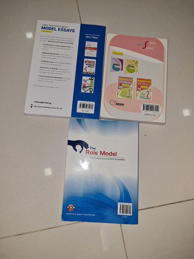 English Model Composition Books for Lower Secondary, Hobbies & Toys ...