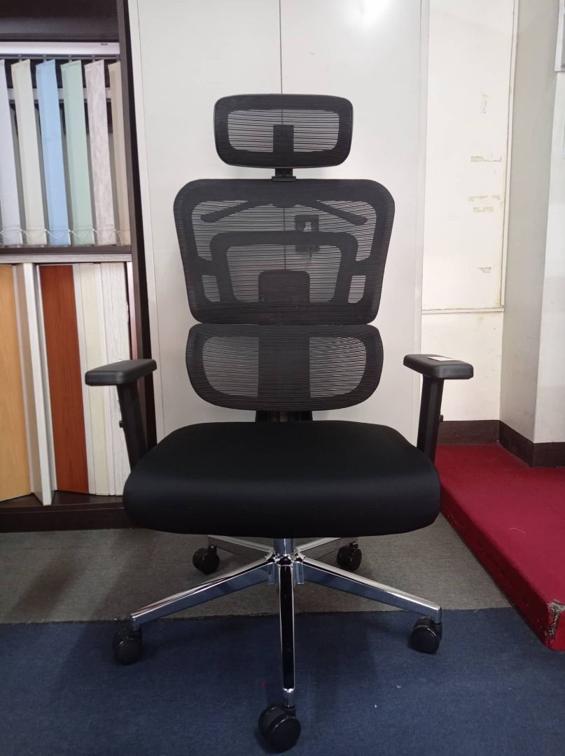 Ergodynamic Human V3.0 Hybrid Korean Mesh Chair, Highback Chair w ...