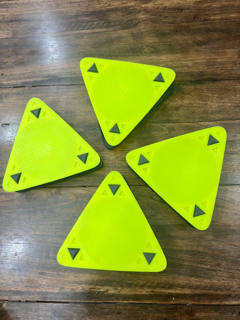 Essential Football Pitch Marker - Yellow and Blue , Sports Equipment ...