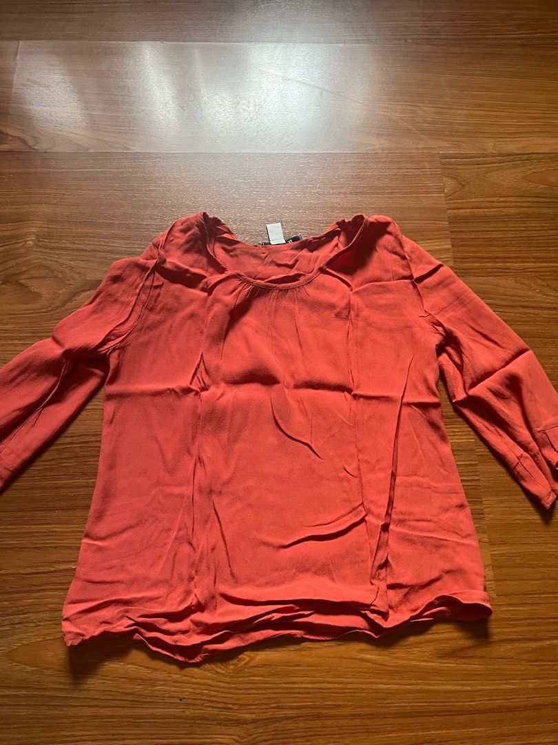 F21 Rust Top, Women's Fashion, Tops, Blouses on Carousell