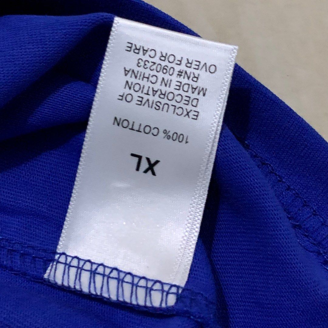 FEAR OF GOD ESSENTIALS x TMC CRENSHAW T SHIRT (Blue), Men's Fashion ...