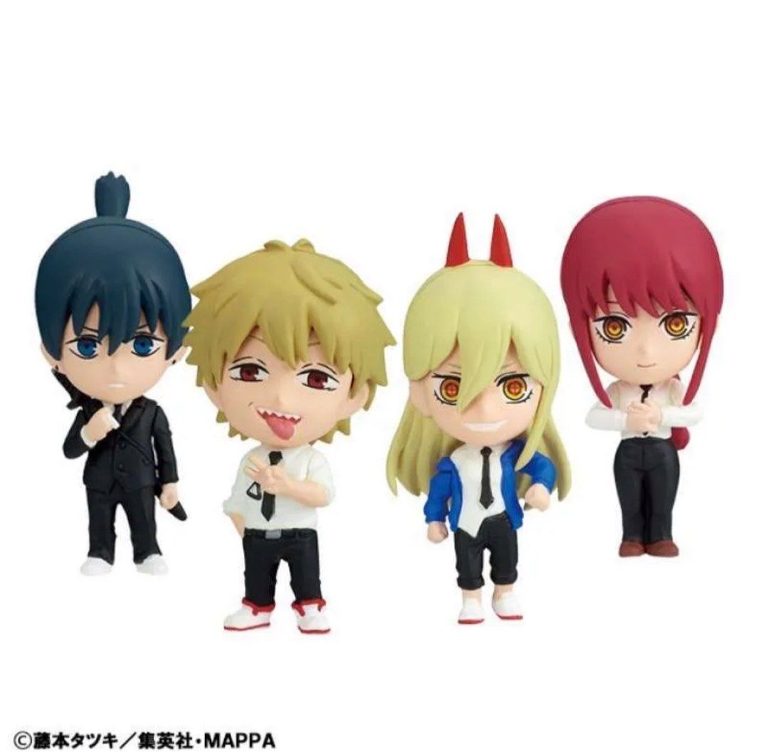 Bandai figutto large plush soft toy mappa Chainsaw man ichiban kuji ...