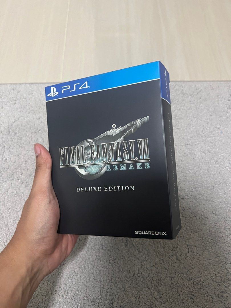Final Fantasy VII Remake Deluxe Edition, Video Gaming, Video Games, PlayStation on Carousell