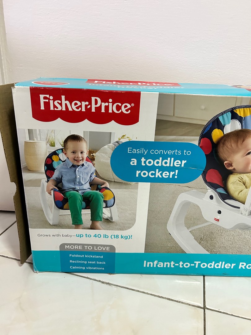 Fisher price baby rocker, Babies & Kids, Infant Playtime on Carousell