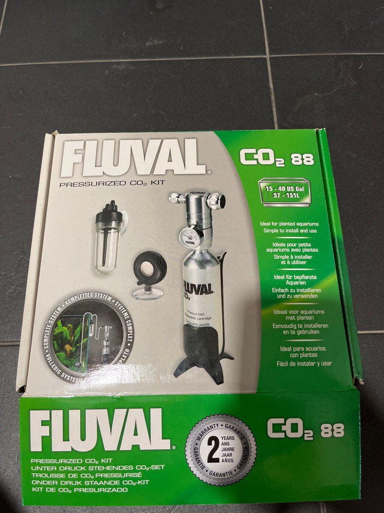 Fluval CO2 system, Pet Supplies, Homes & Other Pet Accessories on Carousell