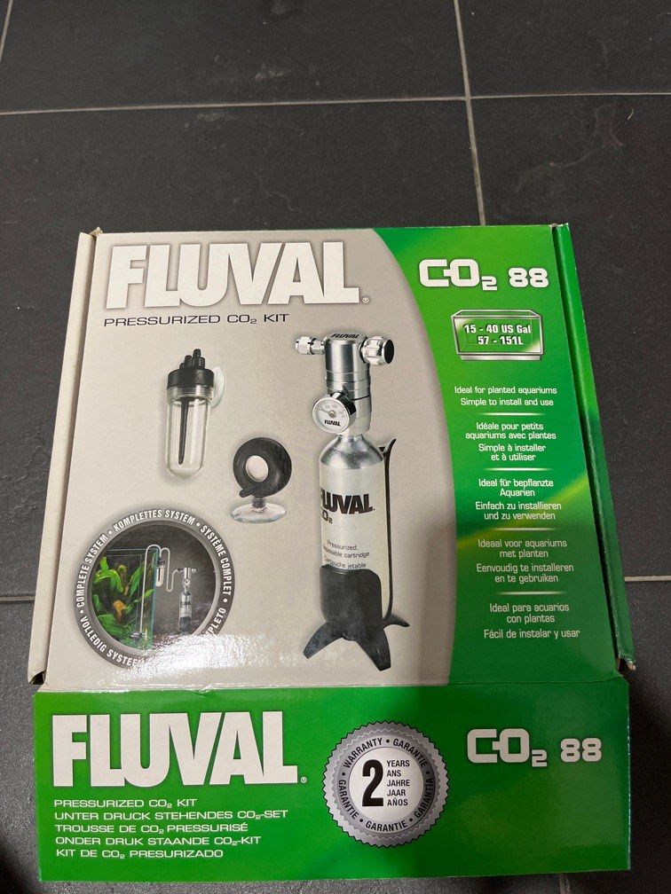Fluval CO2 system, Pet Supplies, Homes & Other Pet Accessories on Carousell