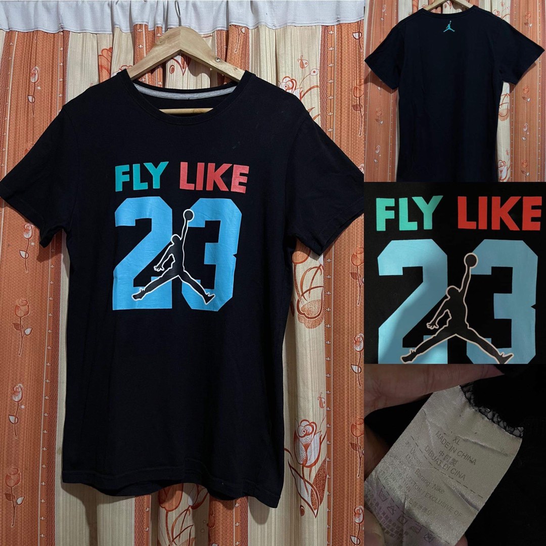 FLY LIKE JORDAN SHIRT, Men's Fashion, Tops & Sets, Tshirts & Polo ...