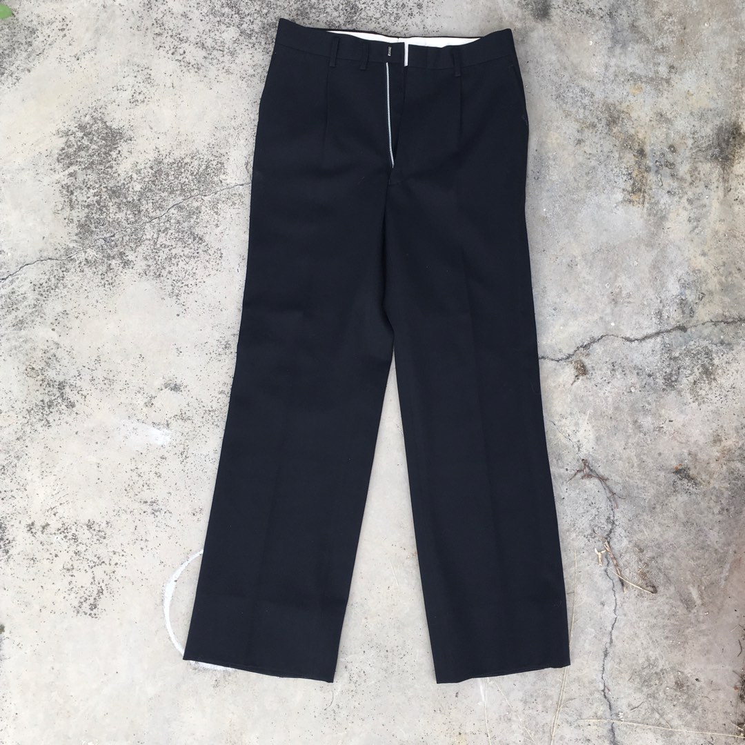 formal Seluar slack straightcut straight work school, Men's Fashion ...