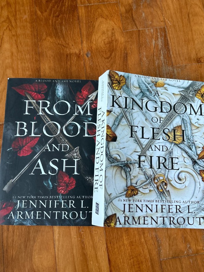 from blood & ash YA fantasy novels, Hobbies & Toys, Books & Magazines ...