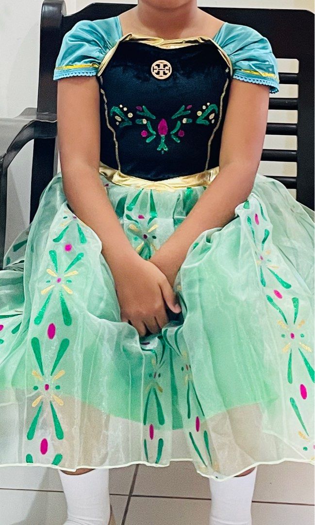 Frozen Ana Costume, Babies & Kids, Babies & Kids Fashion on Carousell