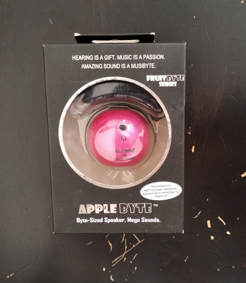 Fruitbyte series speaker (apple byte), Audio, Soundbars, Speakers ...