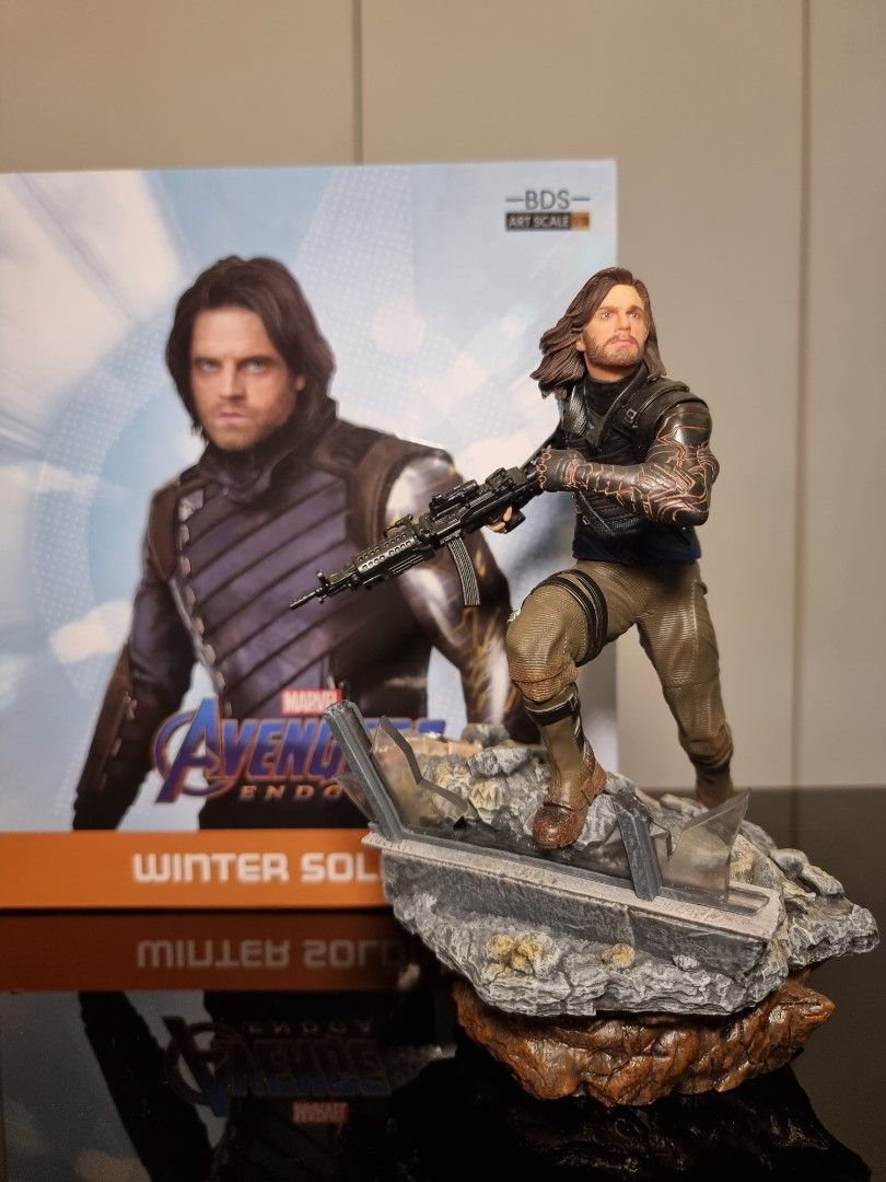 FS: iron studios winter soldier, Hobbies & Toys, Toys & Games on Carousell