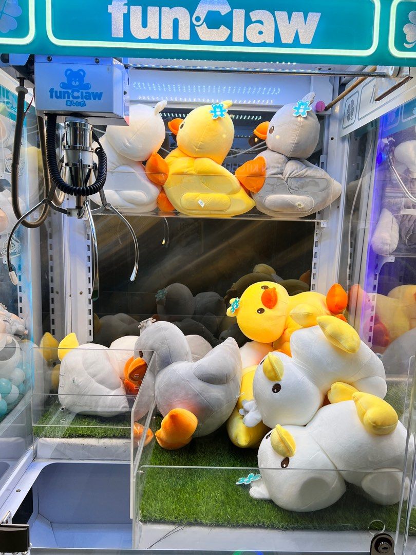 Funclaw Grey Duck Soft Toy, Hobbies & Toys, Toys & Games on Carousell