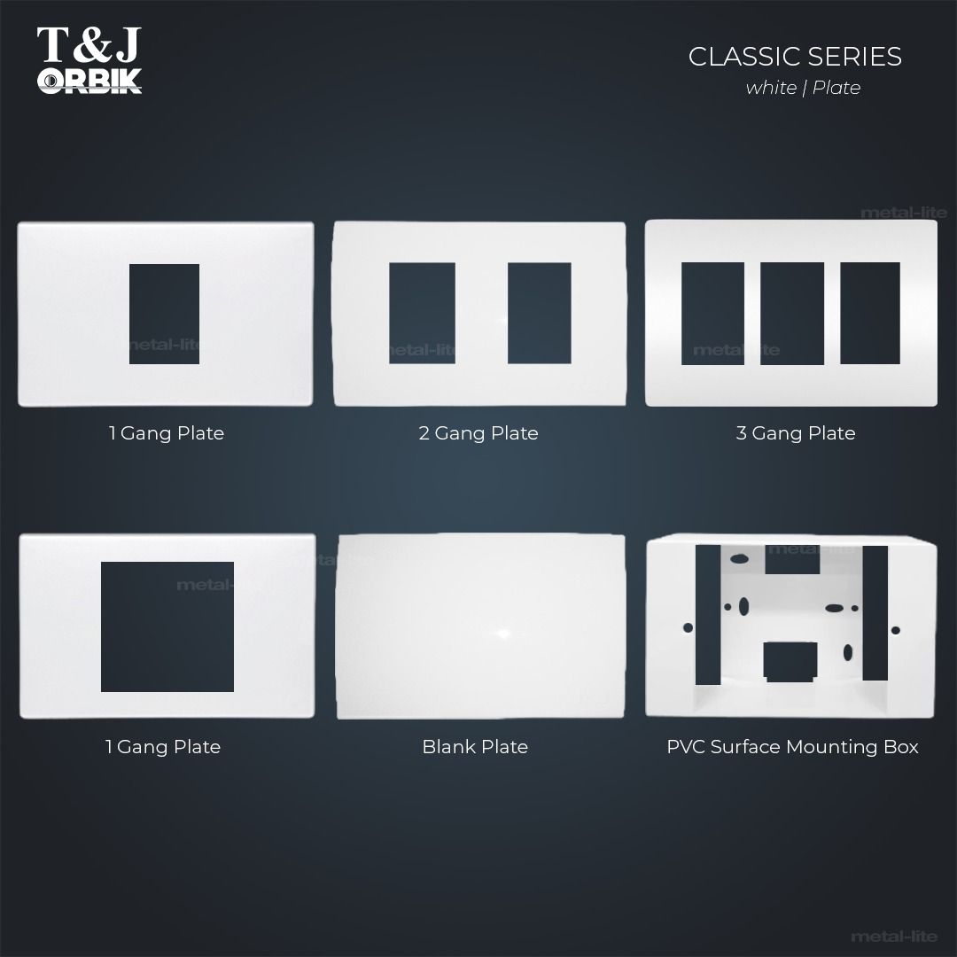 Gang Plate | T&J orbik, Furniture & Home Living, Home Decor, Other Home ...