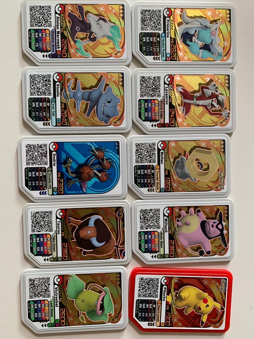 Gaole Pokemon chips, Hobbies & Toys, Toys & Games on Carousell