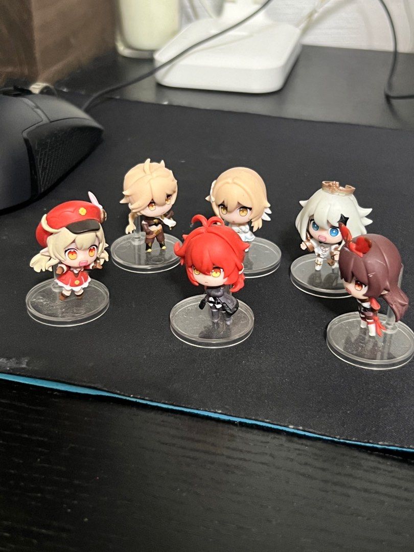 Genshin Impact Bandai mini figure, Hobbies & Toys, Toys & Games on ...