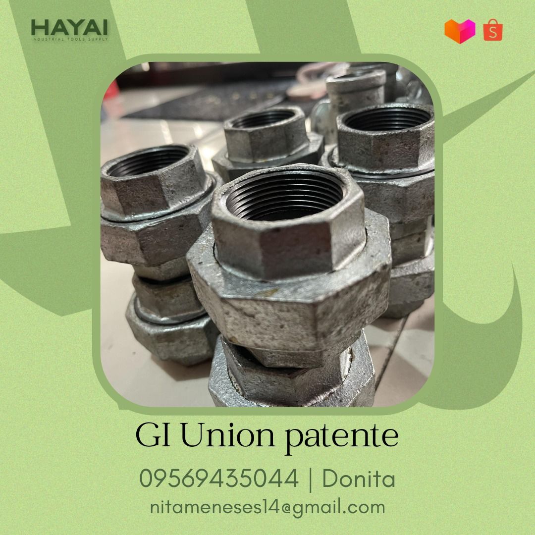 GI union patente, Commercial & Industrial, Industrial Equipment on ...