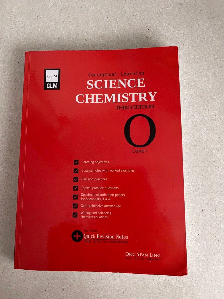GLM Science Chemistry Book O lvl, Hobbies & Toys, Books & Magazines ...