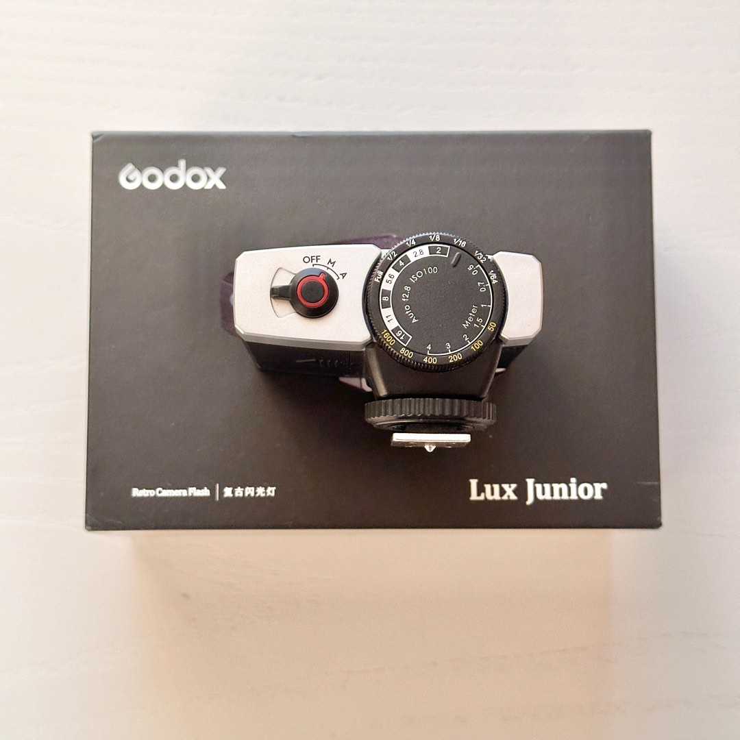 Godox Lux Junior Retro Camera Flash with MF / AF Controls, Photography ...