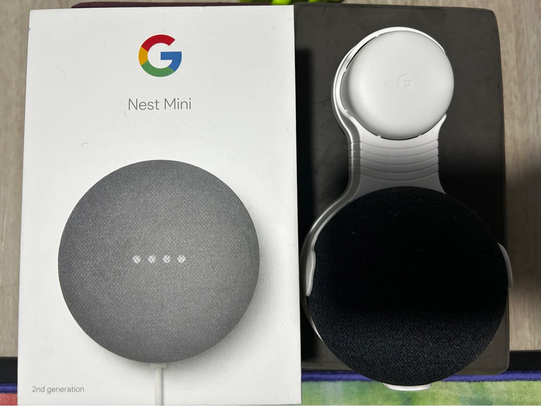 Google nest Mini gen 2 charcoal, Computers & Tech, Office & Business ...