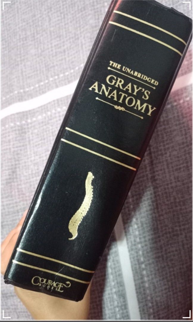 Gray's Anatomy Book - Unabridged deluxe ed. Nursing, Hobbies & Toys ...