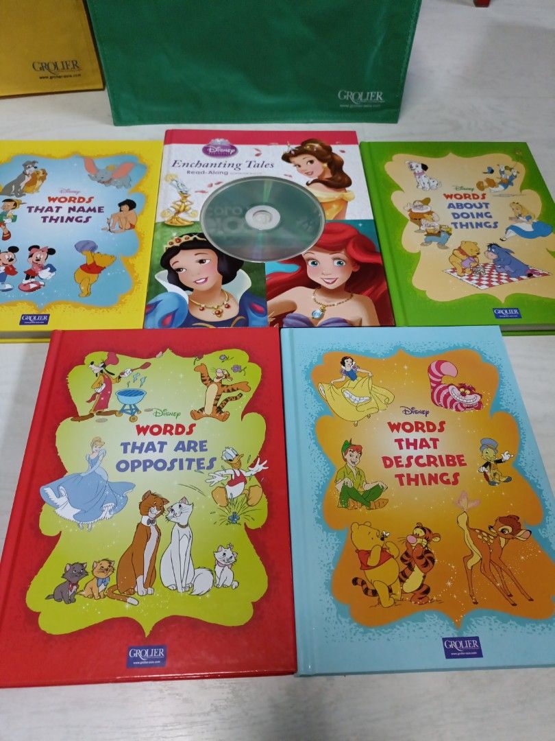 Grolier Disney books, Hobbies & Toys, Books & Magazines, Children's ...