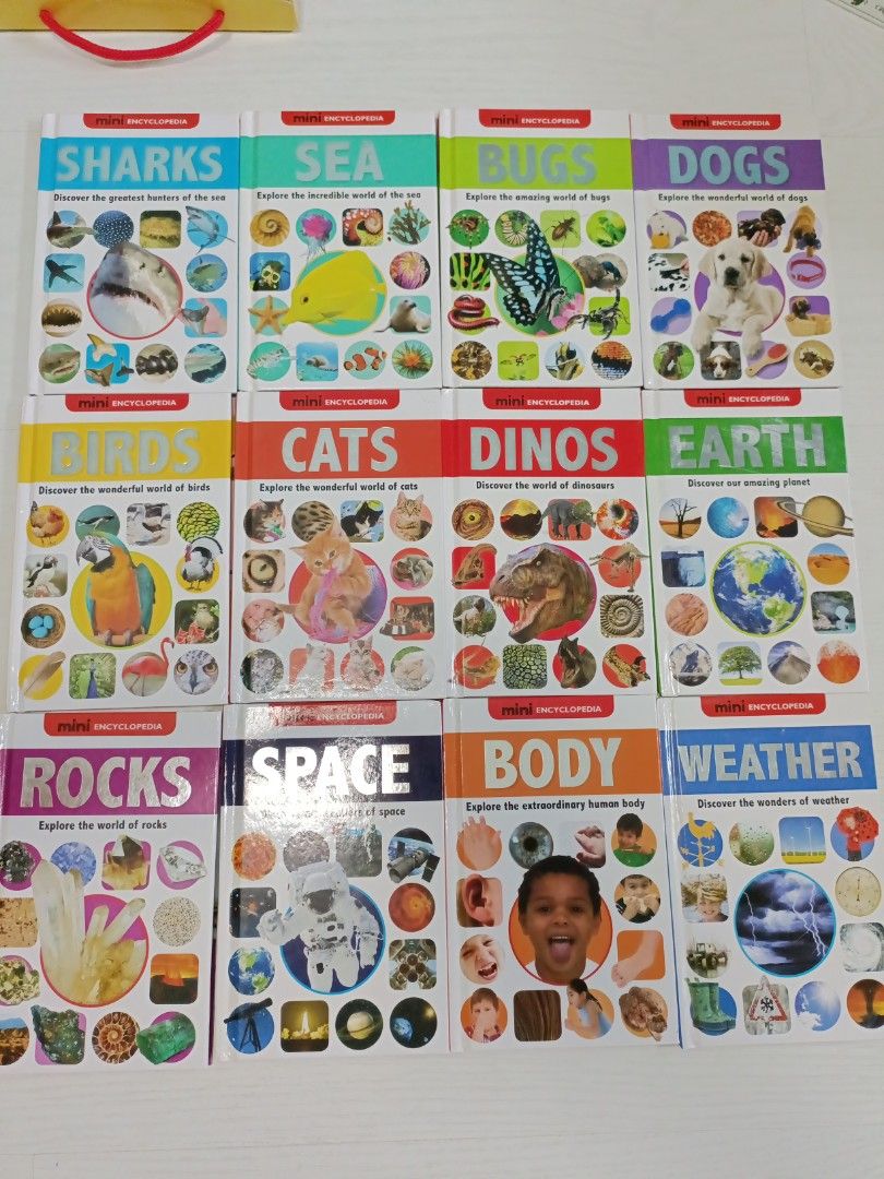 Grolier Mini Encyclopedia - 12 books, Hobbies & Toys, Books & Magazines ...