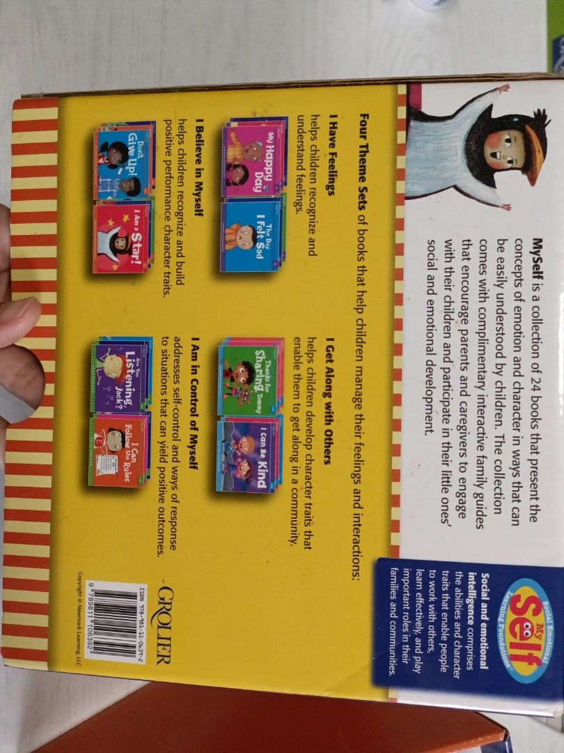 Grolier Social Emotional set (24 books), Hobbies & Toys, Books ...