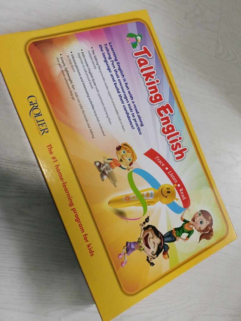 Grolier Talking English Set, Hobbies & Toys, Books & Magazines ...