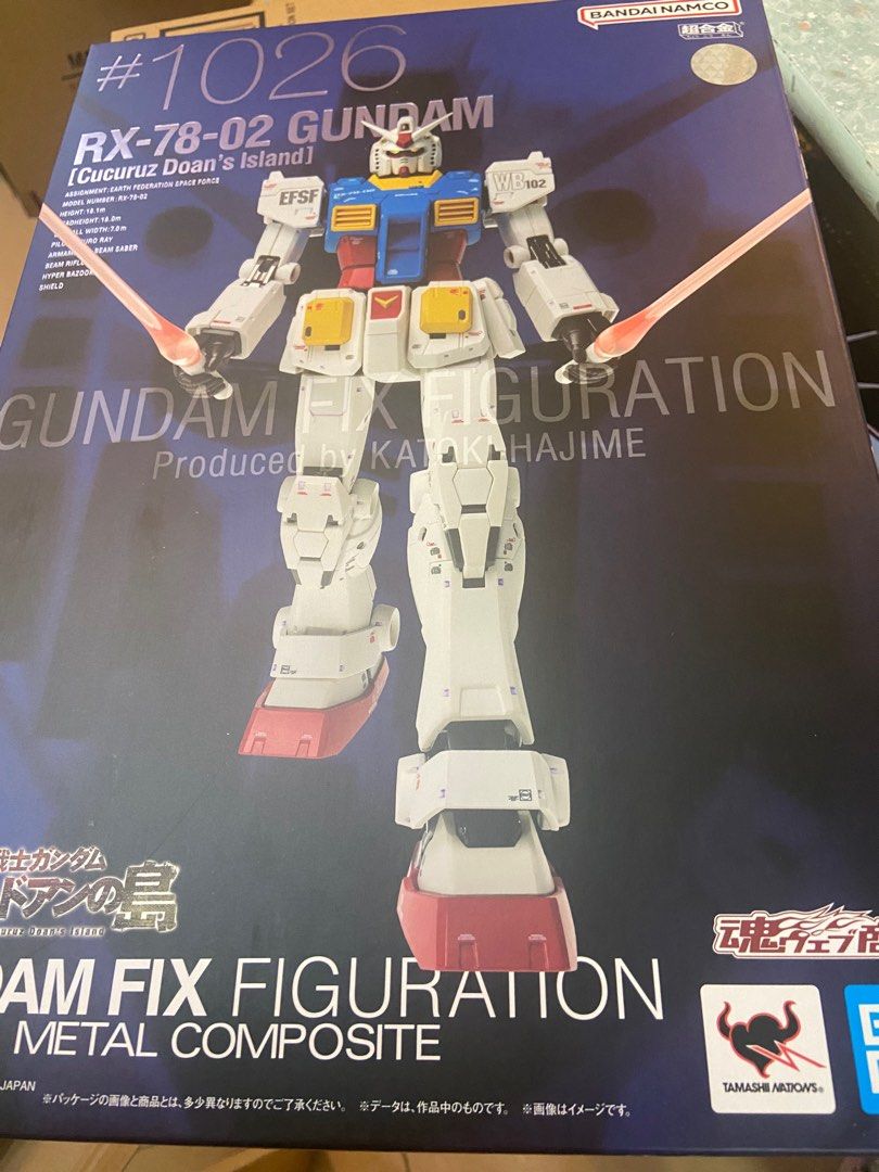 GUNDAM FIX FIGURATION METAL COMPOSITE RX-78-02 GUNDAM Cucuruz Doan's Island, 興趣及遊戲, 玩具 & 遊戲類 ...