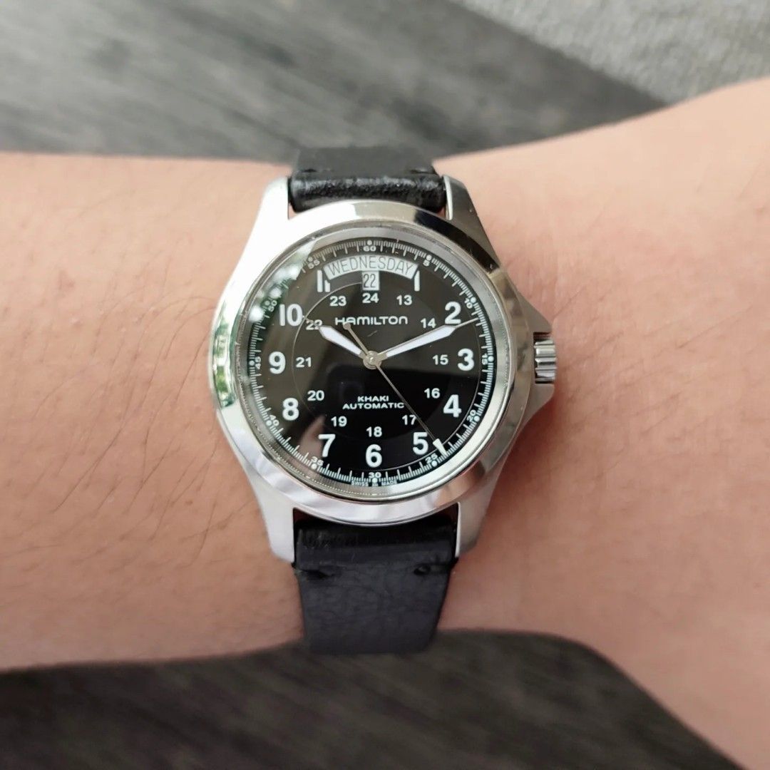 Hamilton Khaki King Gents Watch, Men's Fashion, Watches & Accessories ...