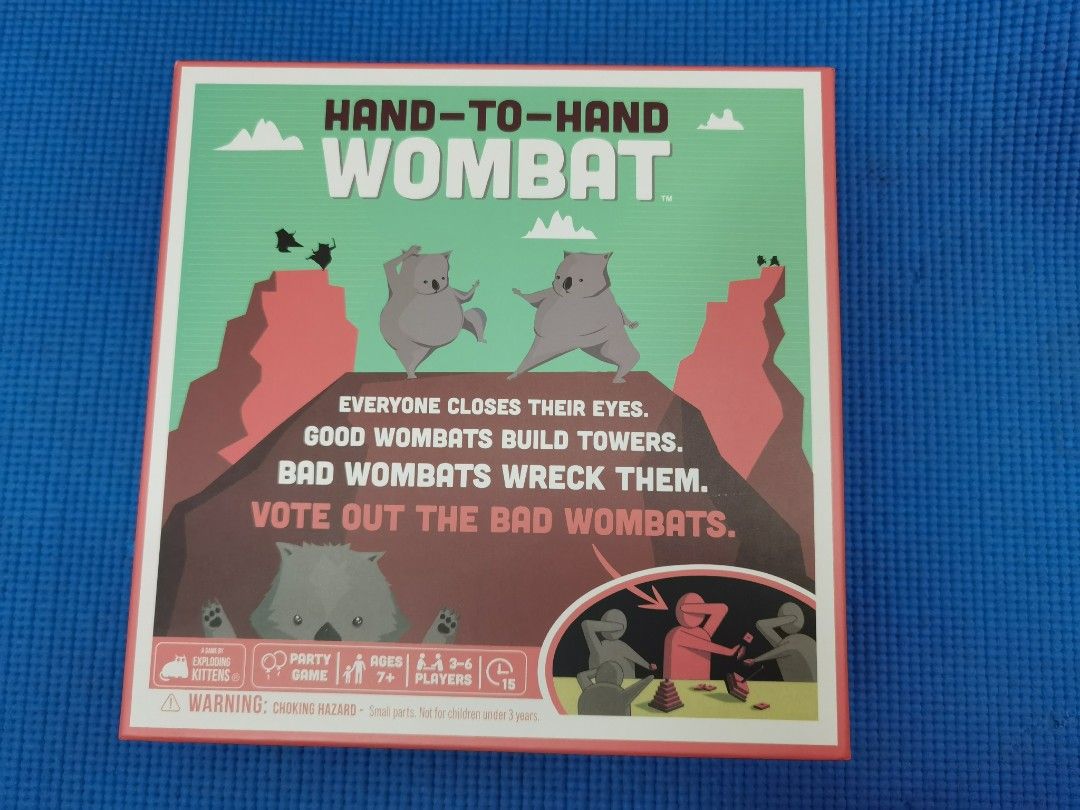 Hand to hand wombat board game, Hobbies & Toys, Toys & Games on Carousell