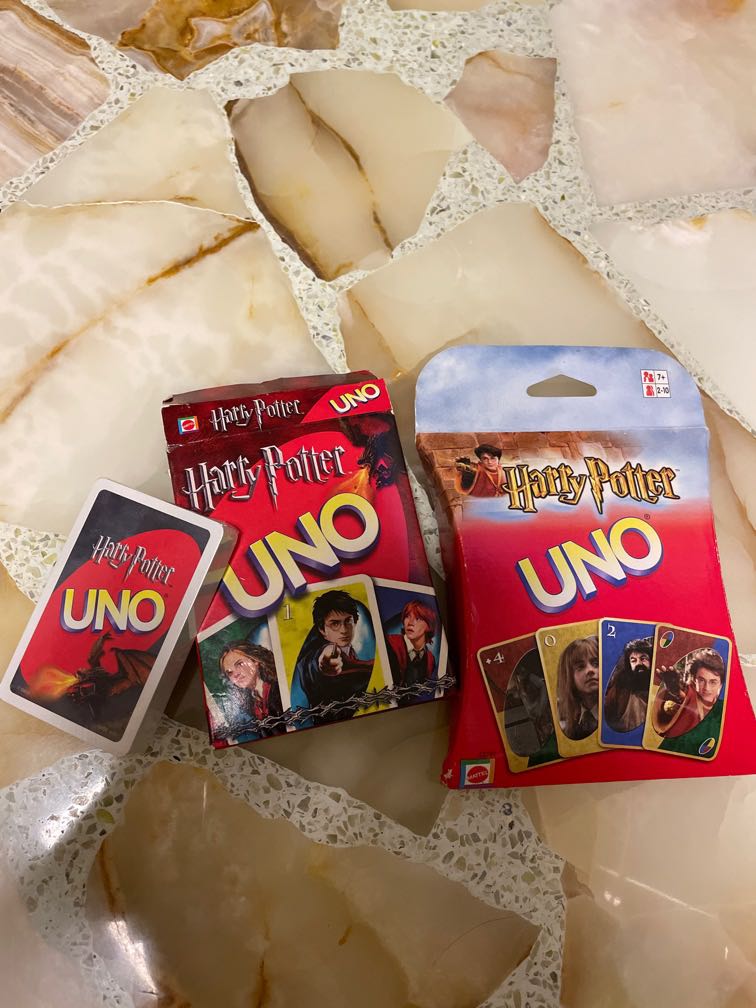 Harry Potter UNO, Hobbies & Toys, Toys & Games on Carousell
