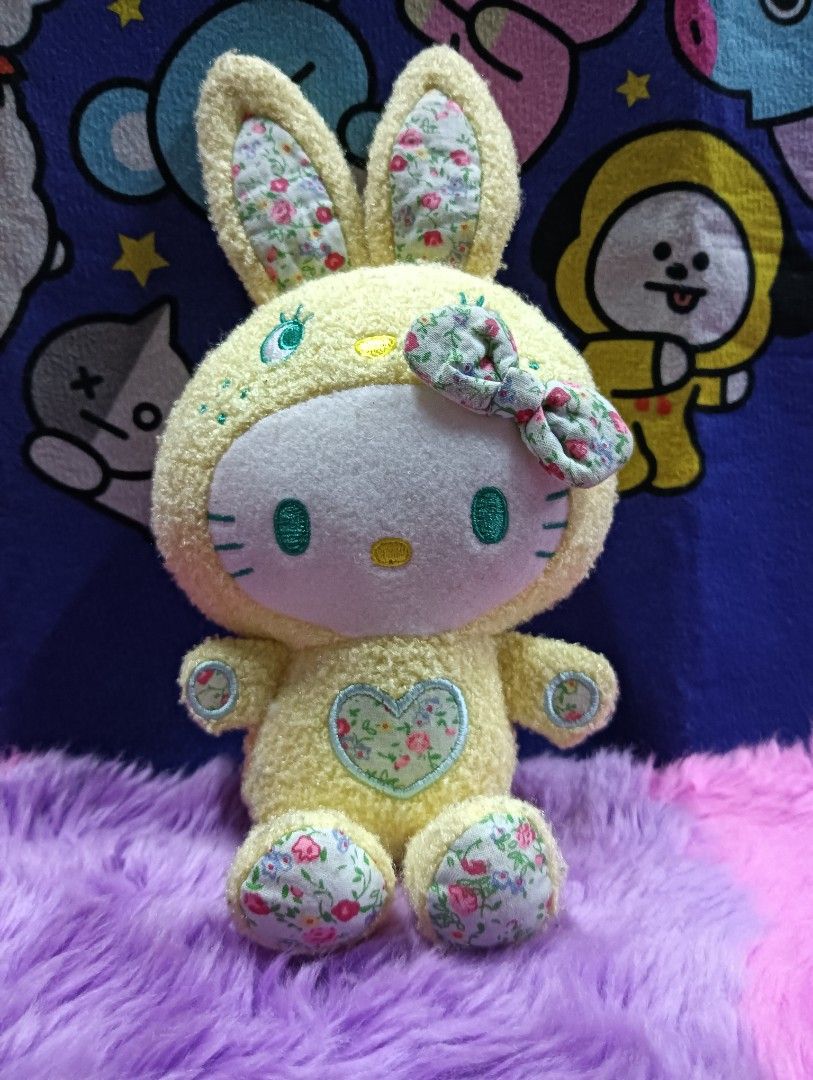Hello Kitty Colourful Bunny, Hobbies & Toys, Toys & Games on Carousell