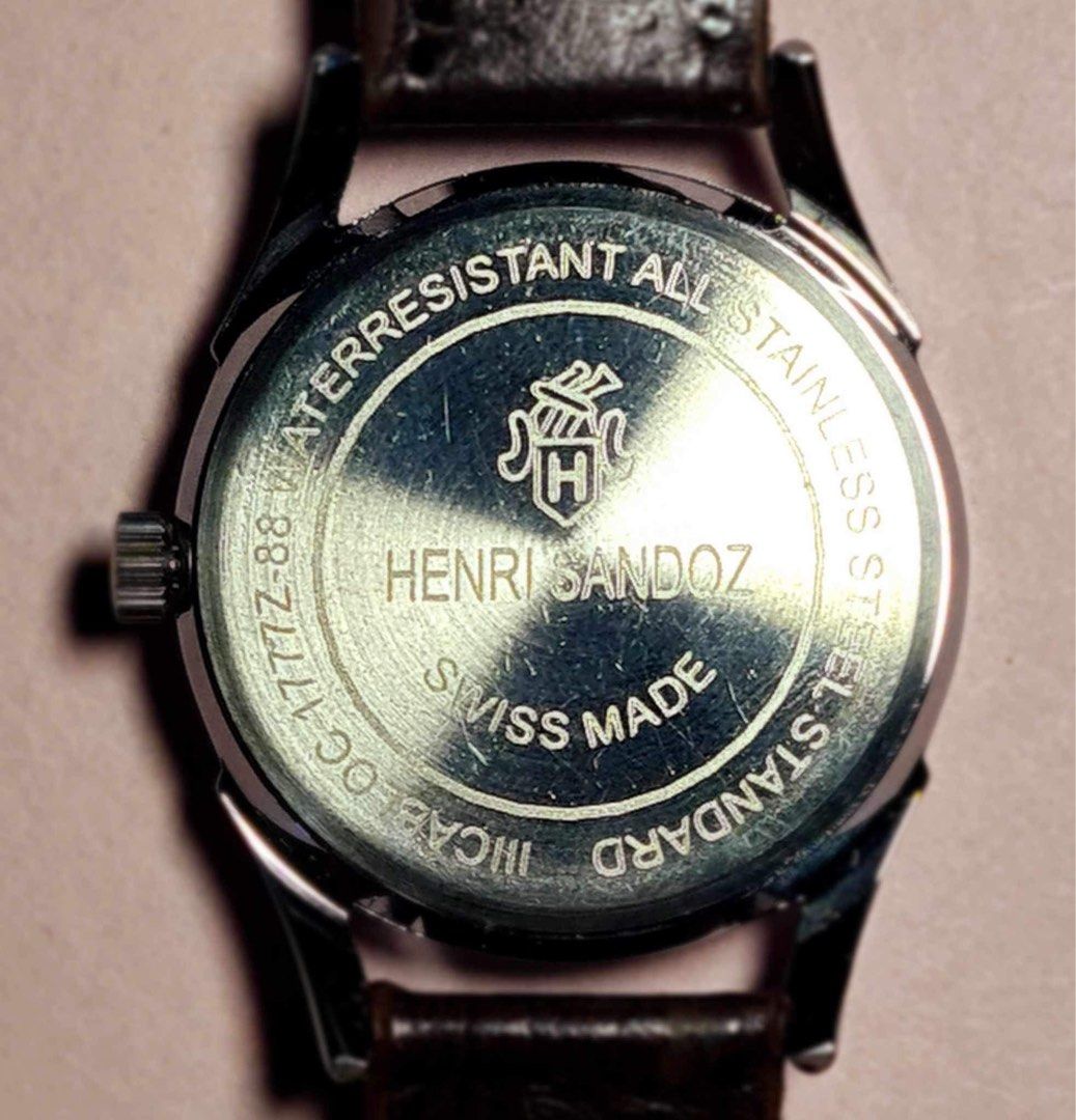 #Henri Sandoz #Mechanical Watch #Swiss Made, Luxury, Watches on Carousell