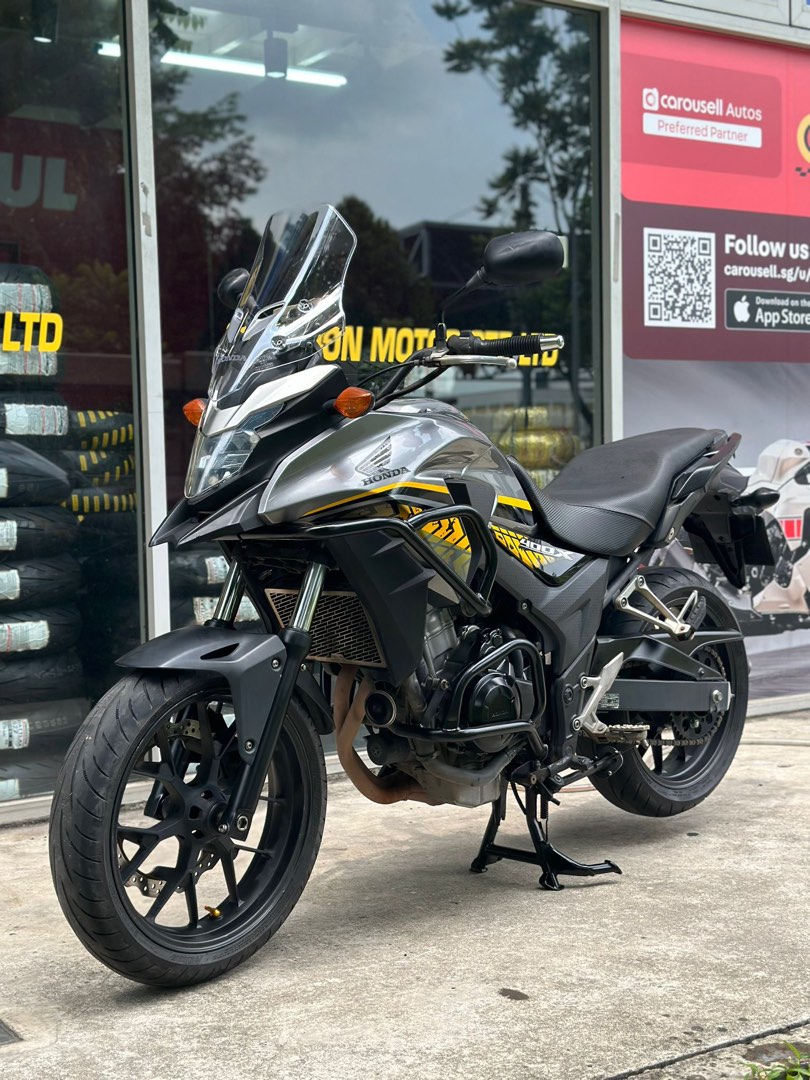Honda CB400x COE 2027, Motorcycles, Motorcycles for Sale, Class 2A on ...