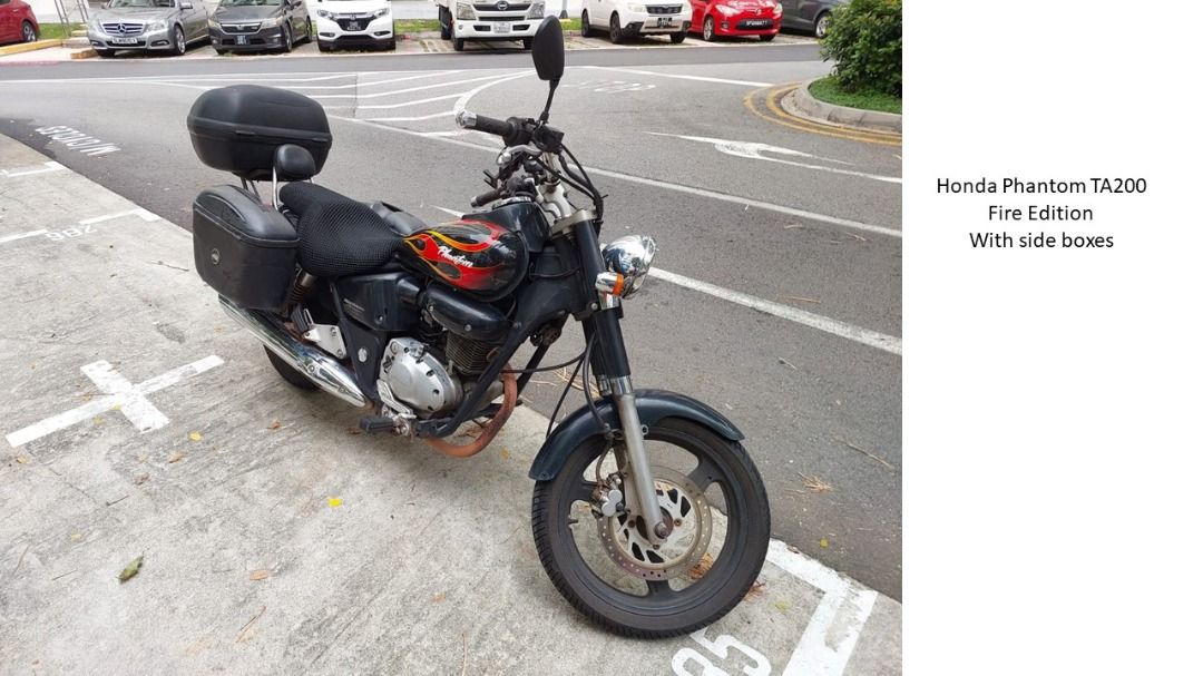 Honda Phantom TA200 Fire Edition, Motorcycles, Motorcycles for Sale ...