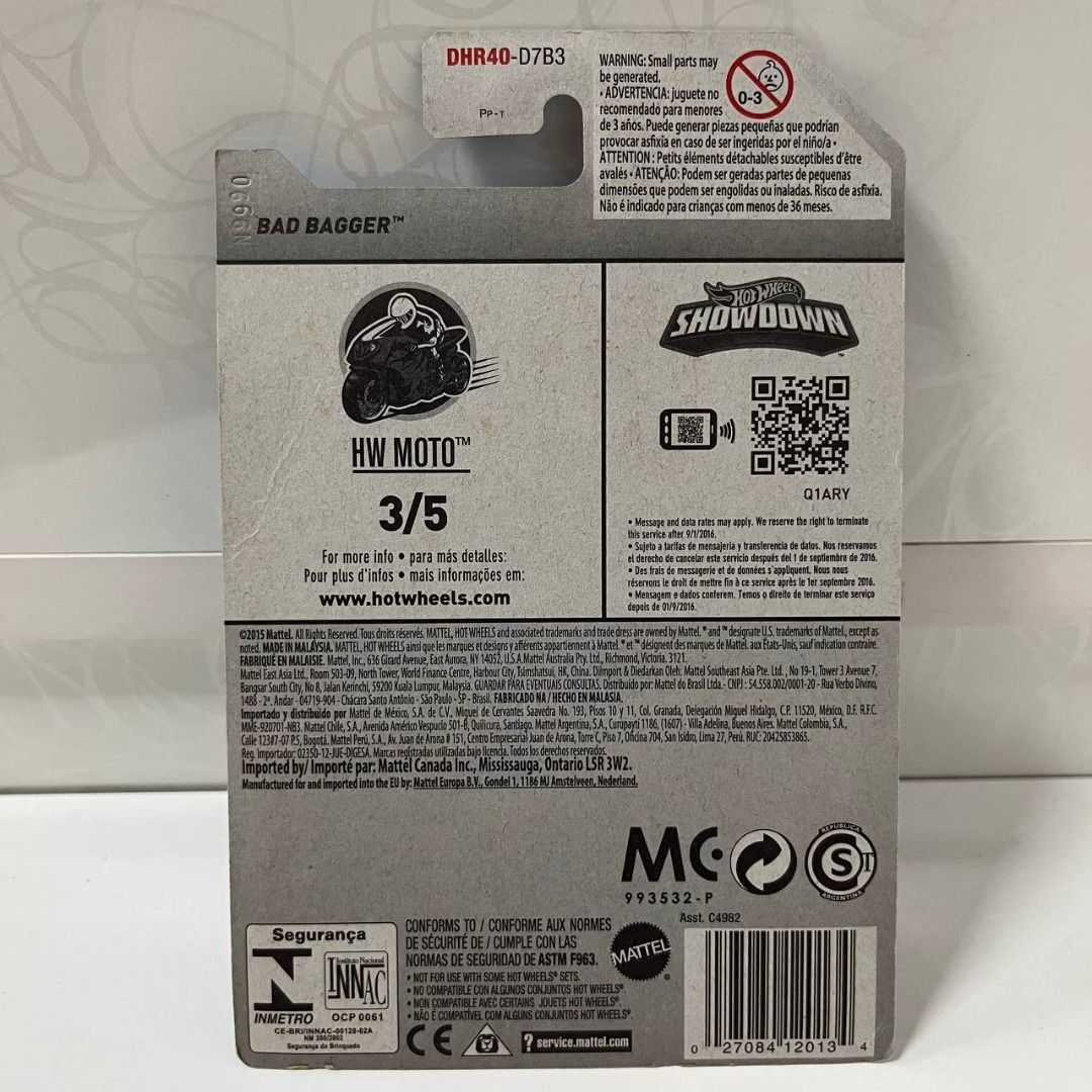 Hot Wheels 2016 Bad Bagger Treasure Hunt, Hobbies & Toys, Toys & Games ...