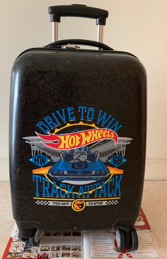 Hot Wheels cabin size luggage, Hobbies & Toys, Travel, Luggage on Carousell