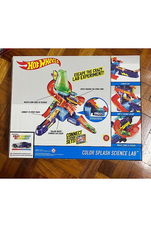 Hotwheels color splash science lab new, Hobbies & Toys, Toys & Games on ...