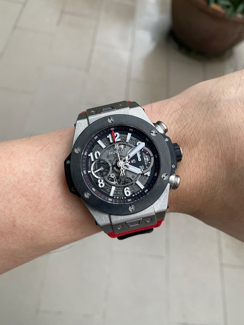 Hublot Unico 45mm Flyback Chrono, Luxury, Watches on Carousell