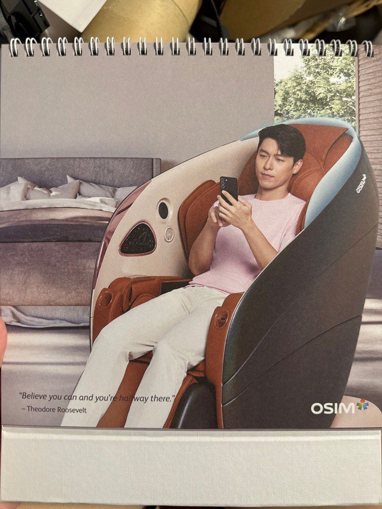 Hyun Bin 2024 Calendar Osim, Hobbies & Toys, Memorabilia & Collectibles, K-Wave on Carousell