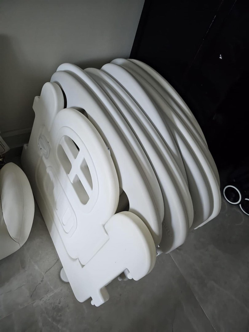 Ifam playpen white and grey, Babies & Kids, Infant Playtime on Carousell